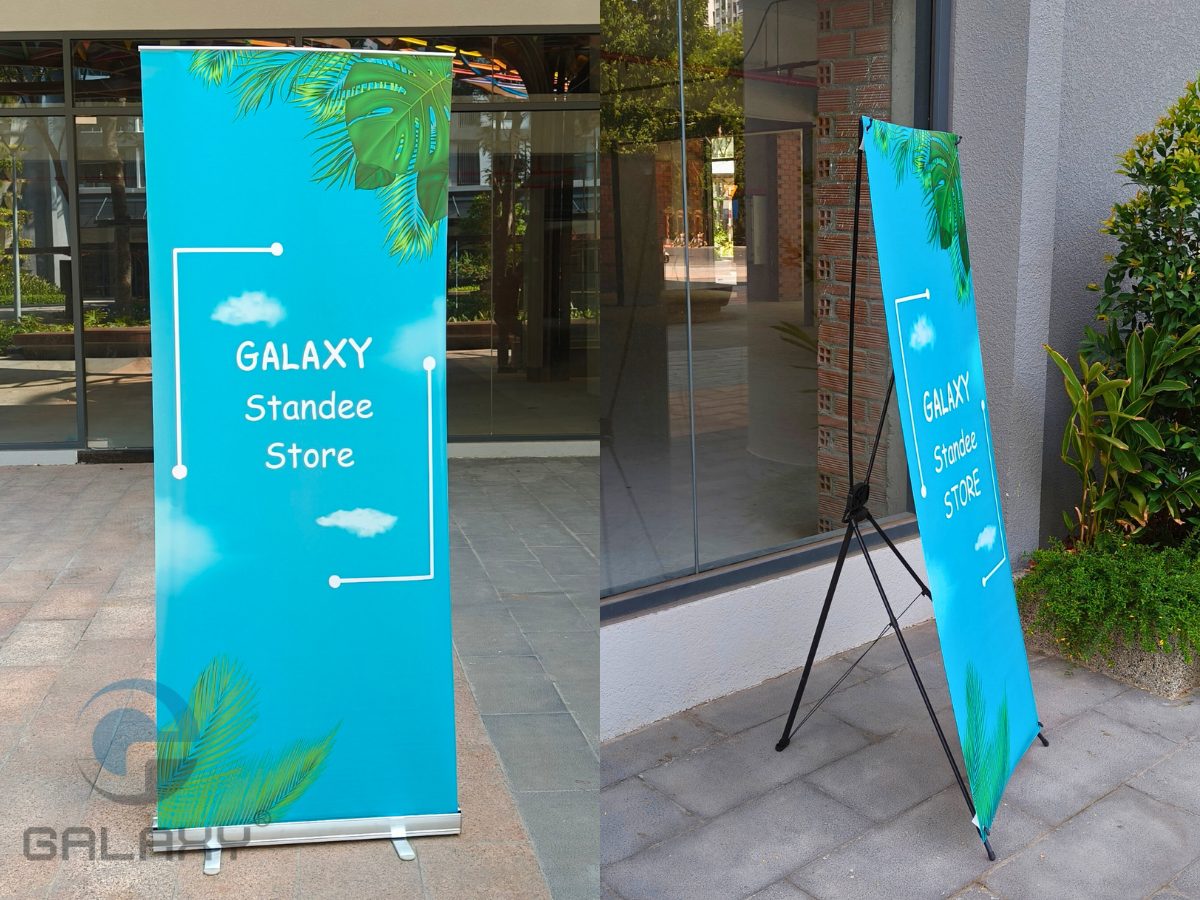 Báo giá standee mới nhất 2024